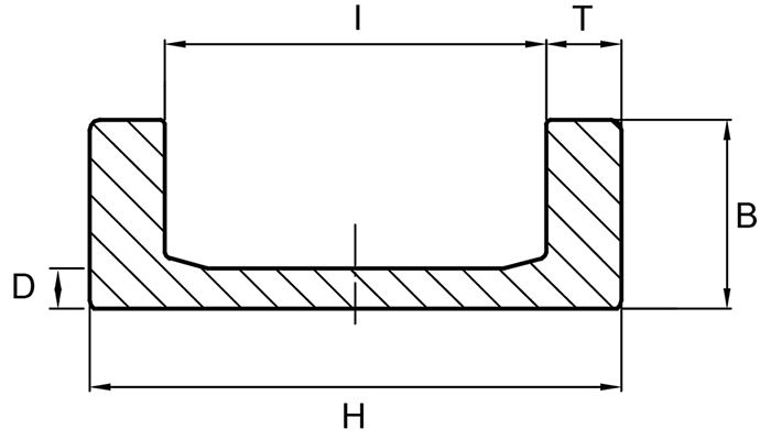 U-Profile UP---.0700 | Rollco